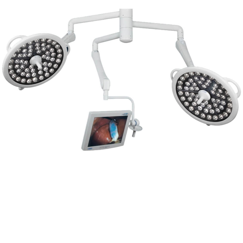 Medical Illumination System Two Operating Room Lights