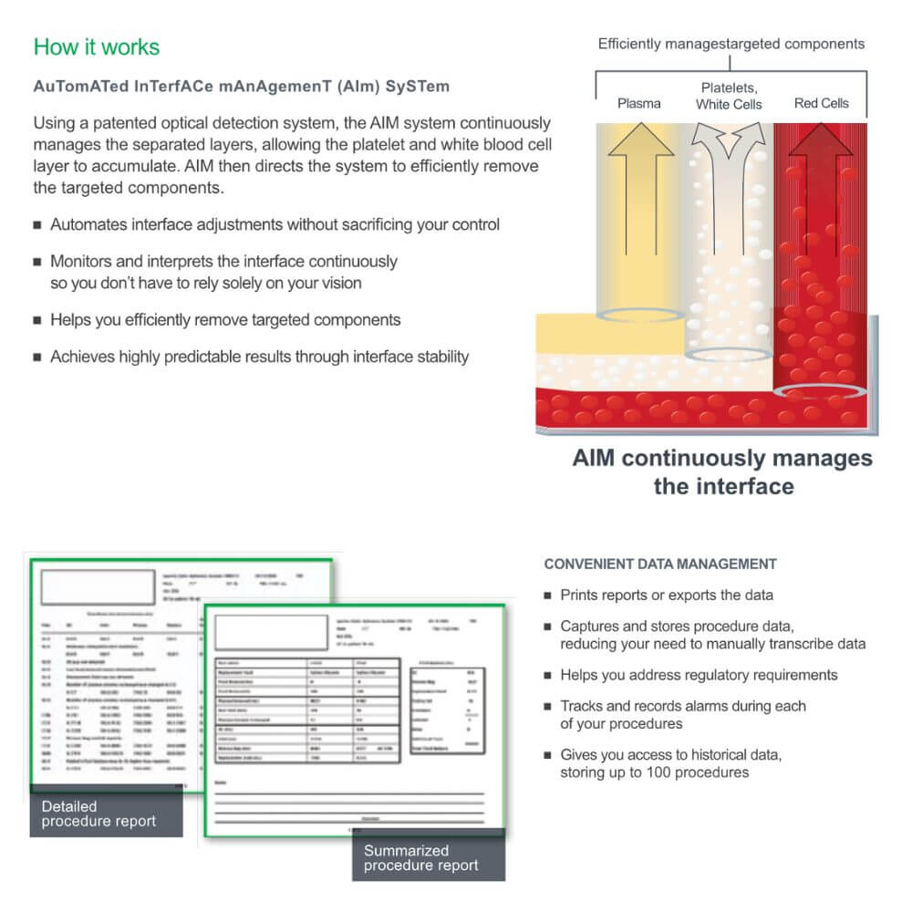 Spectra Optia® Apheresis System - Infinium Veterinary